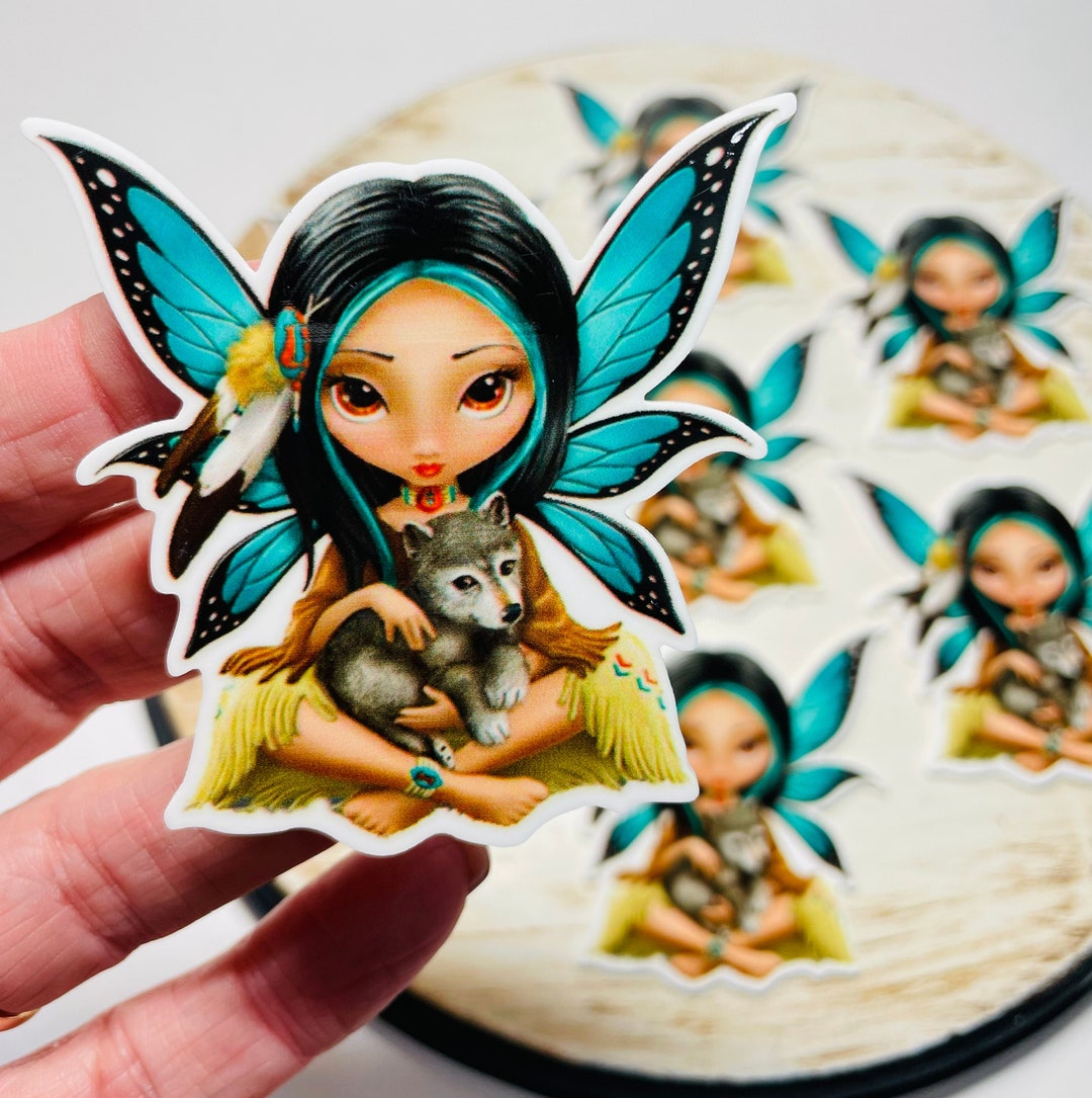 INDIGENOUS FAIRY With CUB Diamond Painting ~ Cover Minder! ~coverminder ...