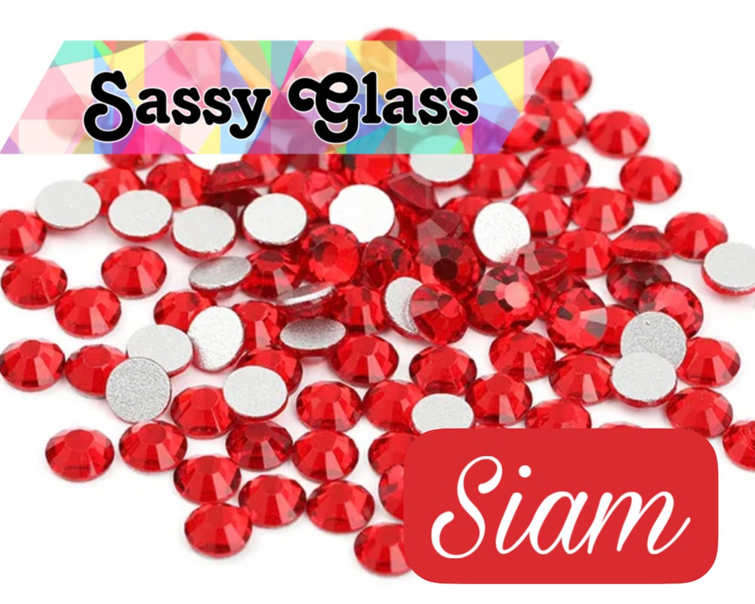 SASSY GLASS~ True Glass ~(SIAM) Round Drills {diamond Painting ...