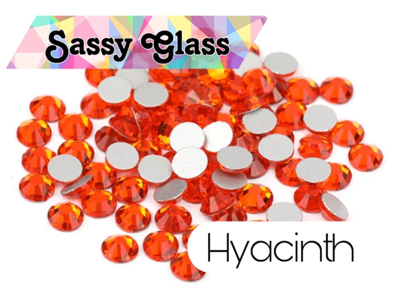 SASSY GLASS~ True Glass ~(HYACINTH) Round Drills {diamond Painting ...