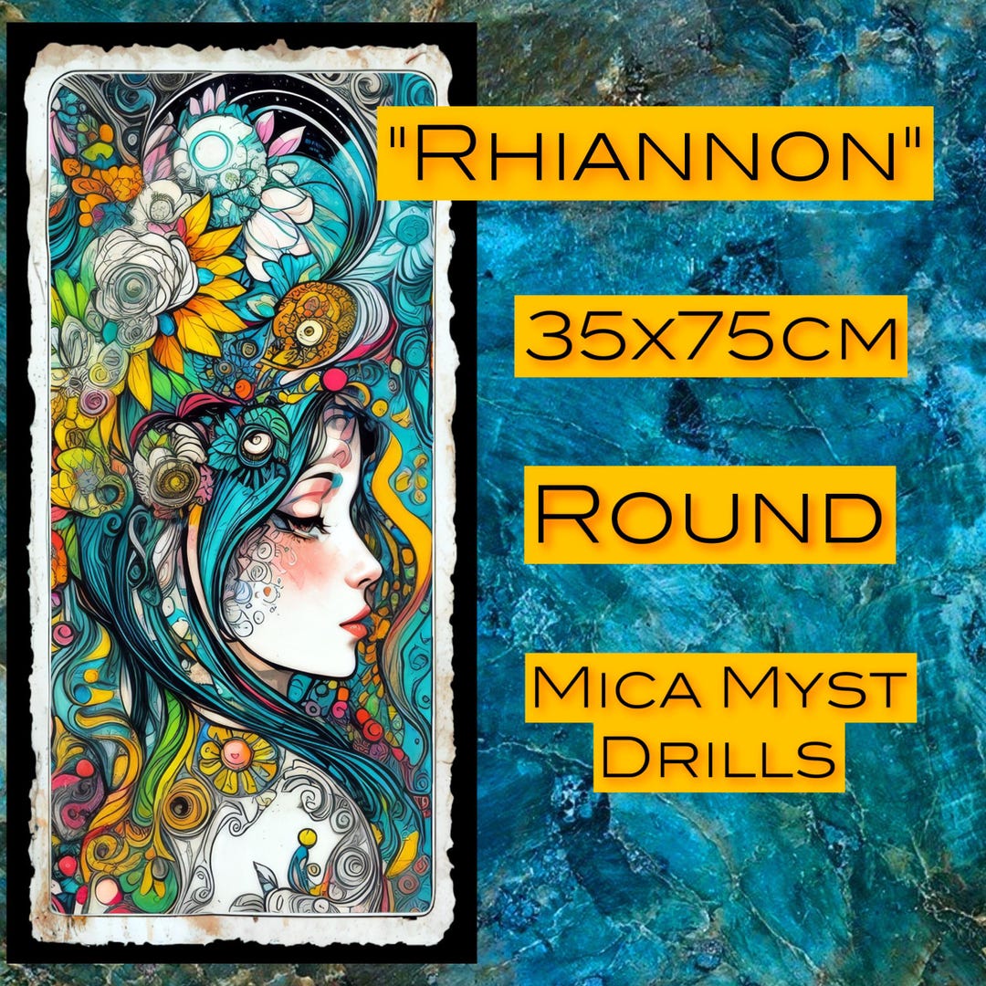 RHIANNON by Brian Dean Rollason {round} DISTRACTED by DIAMONDS Diamond ...