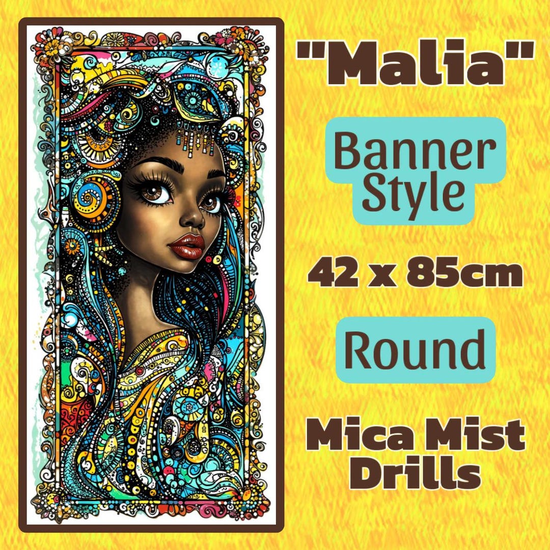 MALIA by Brian Dean Rollason {round} DISTRACTED by DIAMONDS Diamond ...