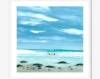 Wave Barrel Vintage Surf Print by Dan Merkel Photography - Etsy