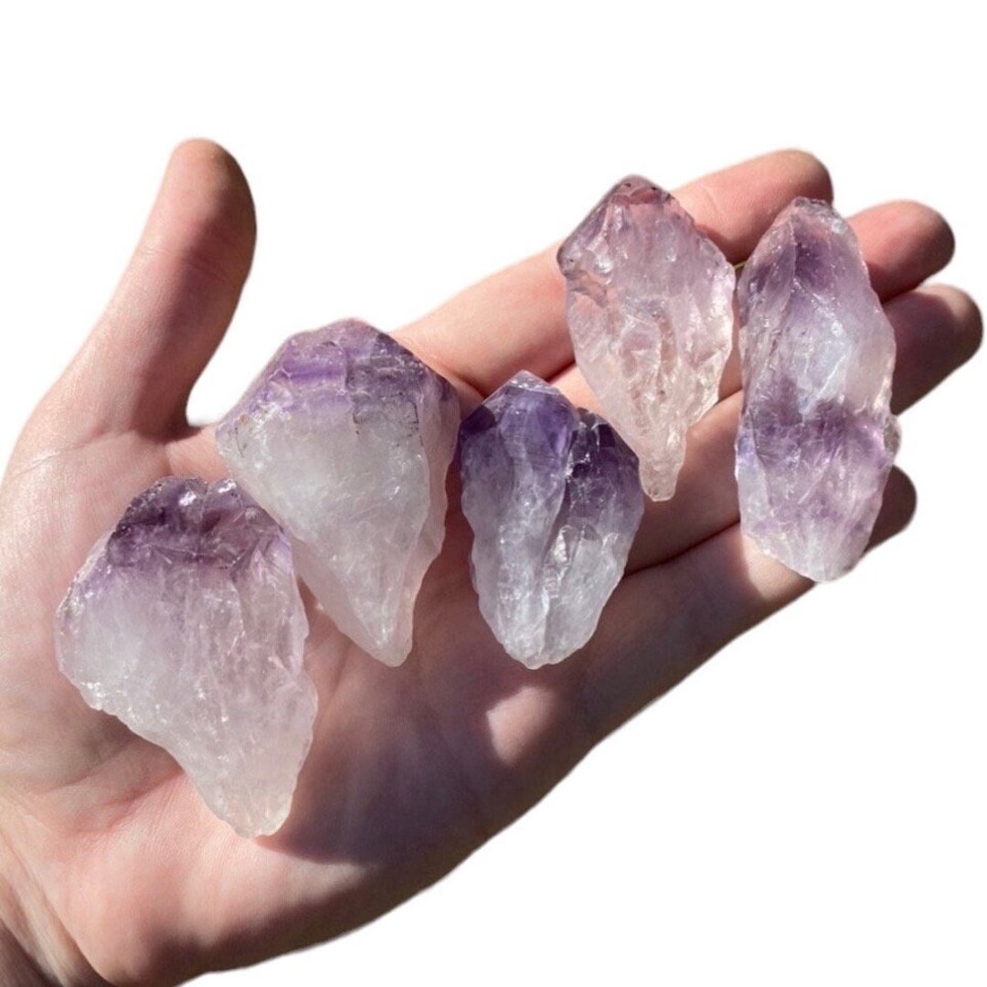 Large Raw Amethyst Point, Rough Amethyst Crystal, Raw Crystal, Healing ...