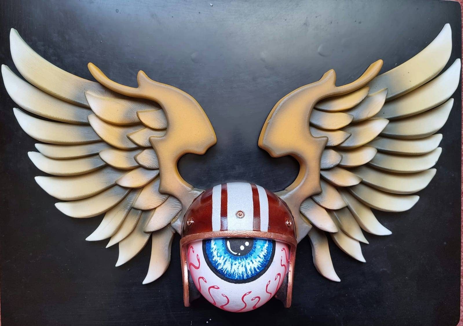 3d Printed Flying Eye | Etsy