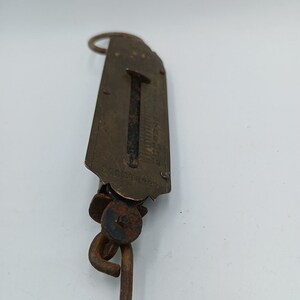 Antique Scales 1930s Bronze Iron, Rare Vintage Antique Pocket Balance ...