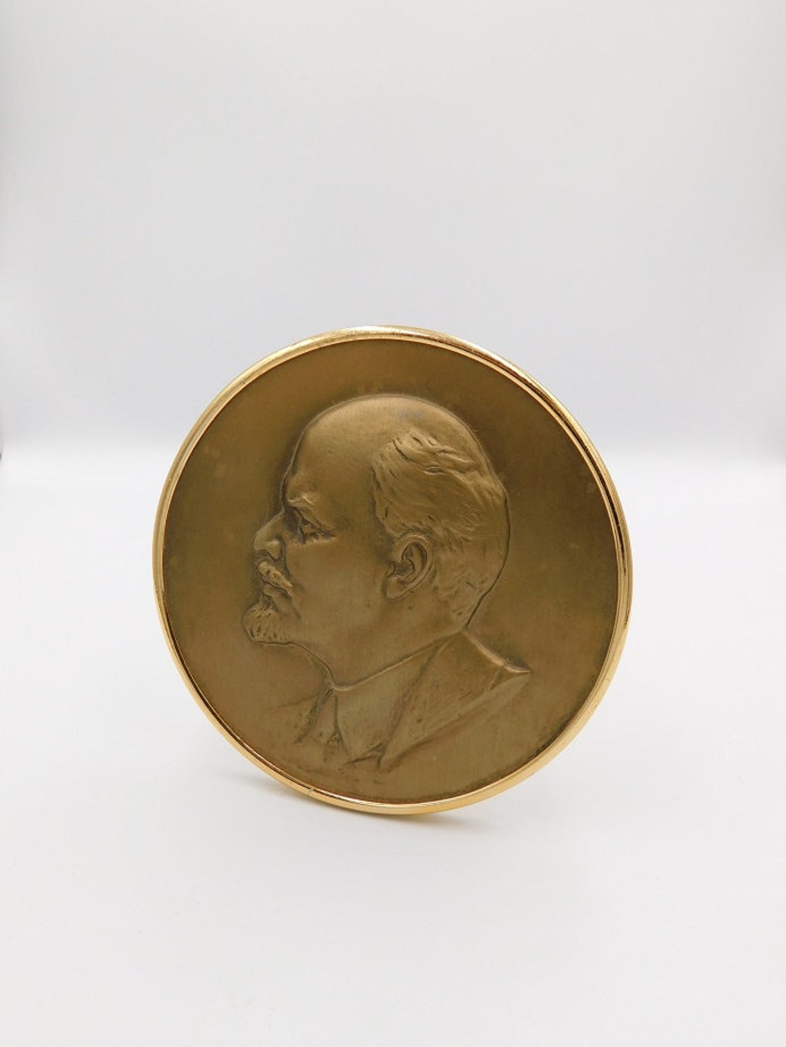 Plaque LENIN Vintage USSR Souvenir Soviet Agitation - Etsy