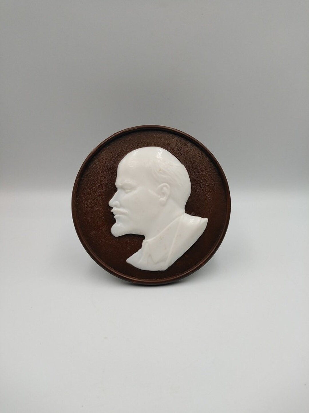 Plaque LENIN Vintage USSR Souvenir Soviet Agitation - Etsy