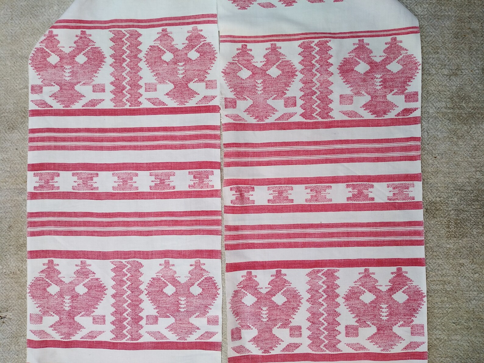 Ukrainian Rushnik Vintage Woven Krolevets Rushnik Towel Unique - Etsy