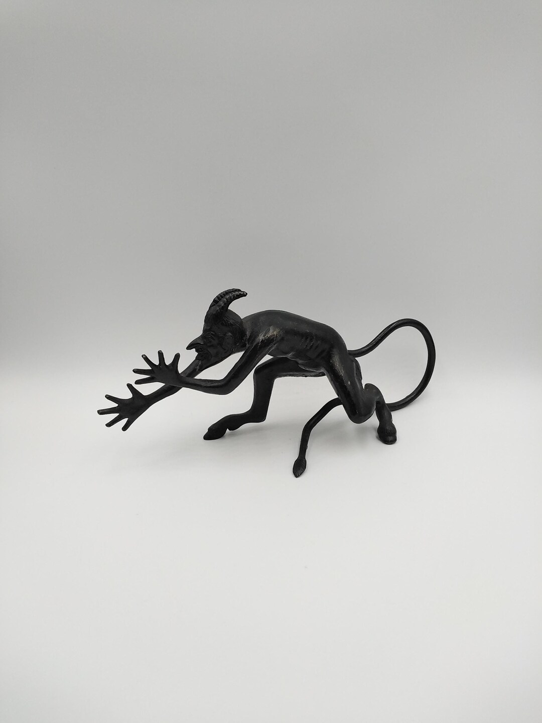 Vintage USSR, Halloween Gift, Large Soviet Devil Kasli, Vintage Cast ...