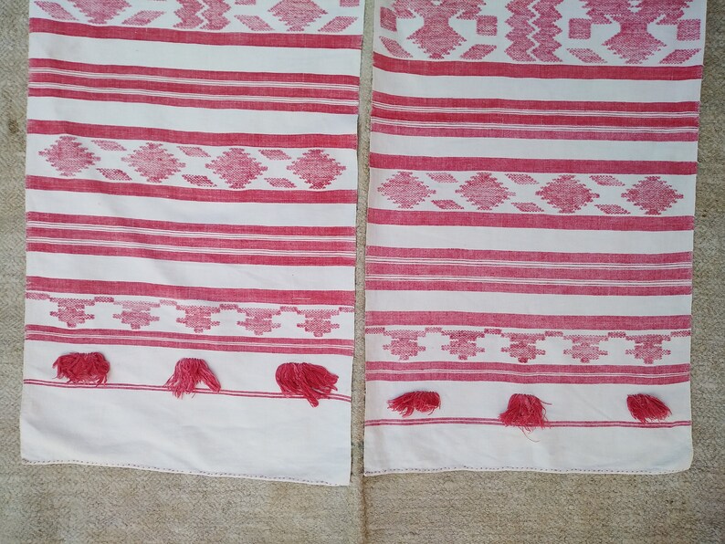 Ukrainian Rushnik Vintage Woven Krolevets Rushnik Towel Unique - Etsy