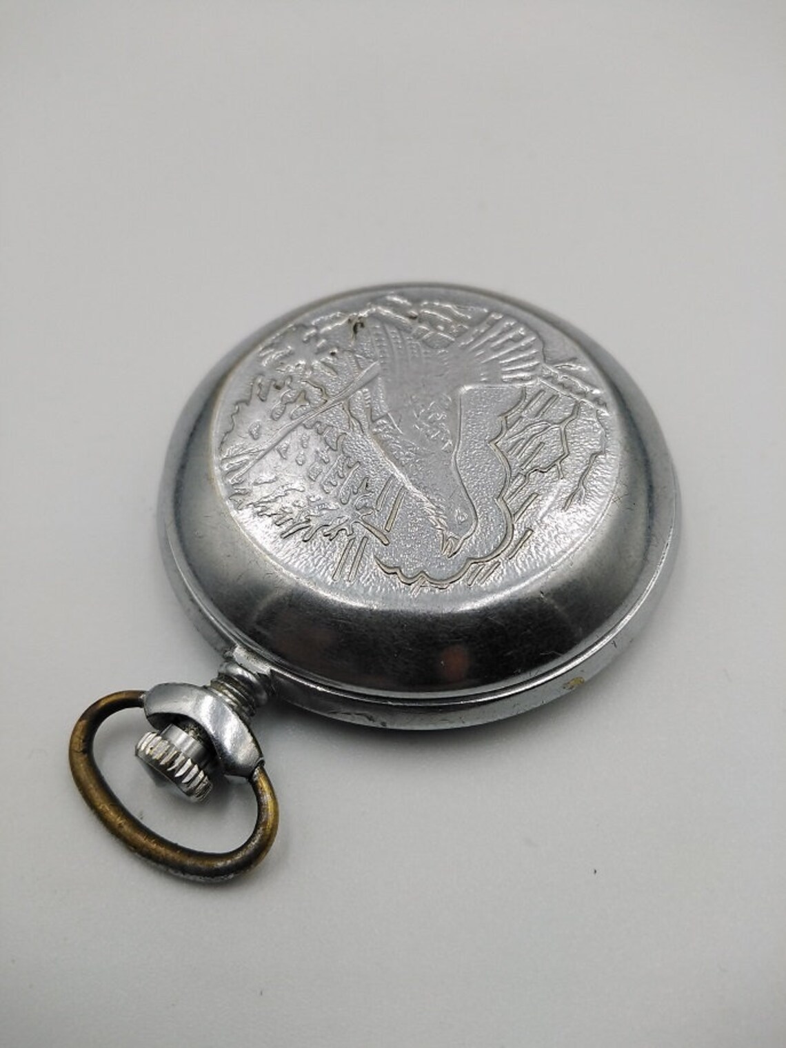 Soviet Pocket Watch Vintsge Pocket Watch USSR MOLNIJA - Etsy