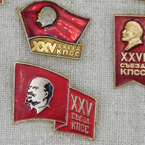 Soviet Badge Vladimir Lenin Jubilee Badge Soviet Vintage - Etsy