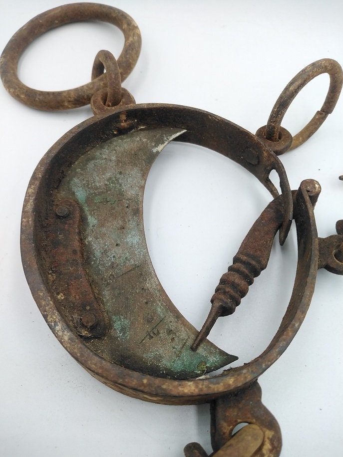 Antique Scales 1900s Bronze Iron, Rare Vintage Antique Pocket Balance ...