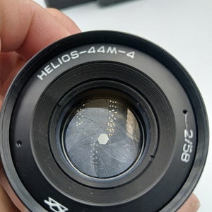 Film Camera 35mm Zenit-11 Lens Helios-44m-4, 2/58 М42 Working Condition ...