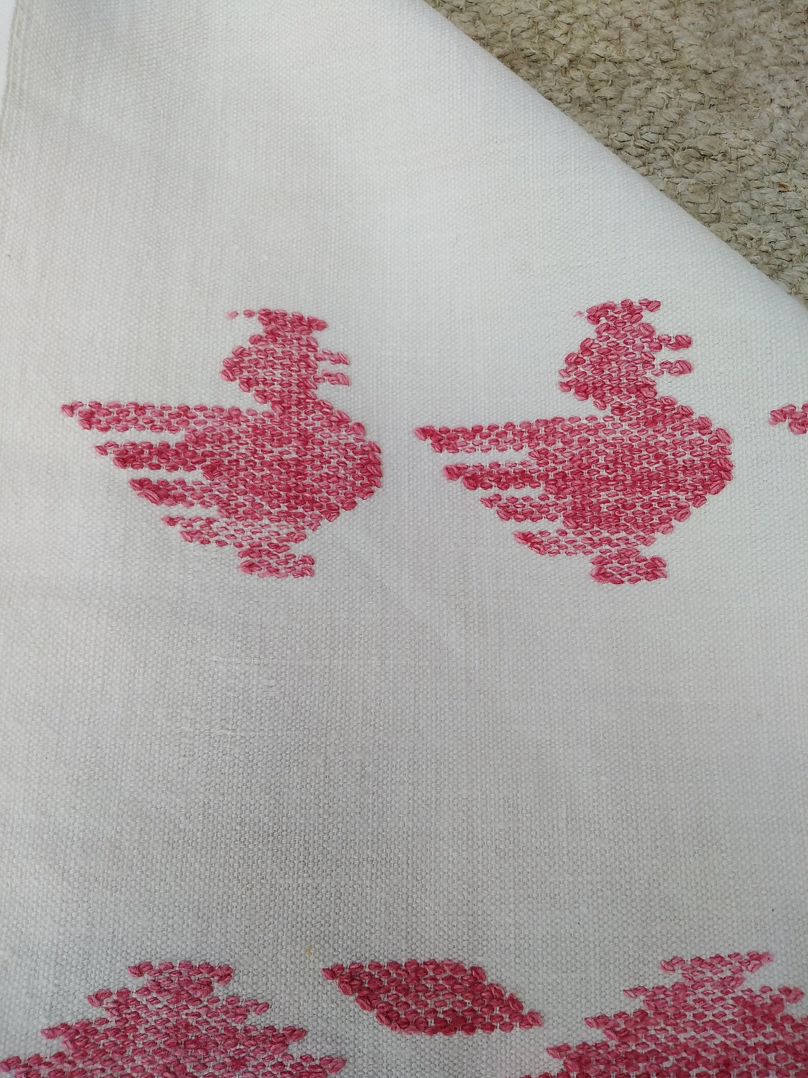 Ukrainian Rushnik Vintage Woven Krolevets Rushnik Towel Unique - Etsy