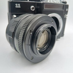 Film Camera 35mm Zenit-11 Lens Helios-44m-4, 2/58 М42 Working Condition ...