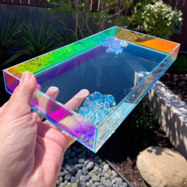 Iridescent Crystal - Etsy