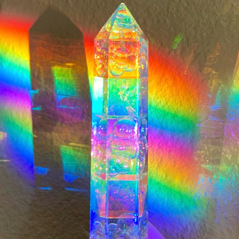 Rainbow Crystal - Etsy