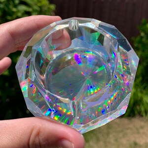 Holographic Stardust Ashtray/trinket Dish - Etsy