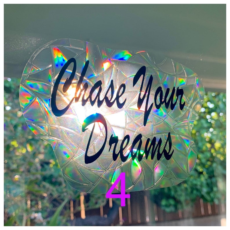 Positive Affirmation Rainbow Window Prism Sticker Decals and - Etsy