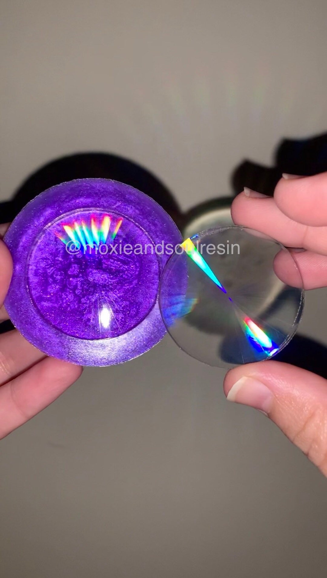 Holographic Silicone Circle Shaped Mold Reusable 1.5 Inches - Etsy