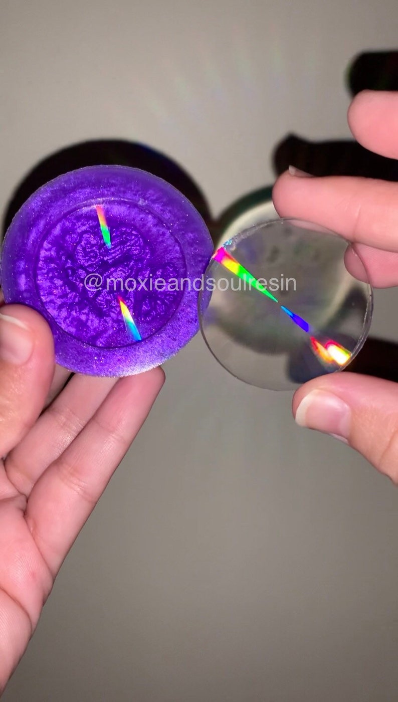 Holographic Silicone Circle Shaped Mold Reusable 1.5 Inches - Etsy