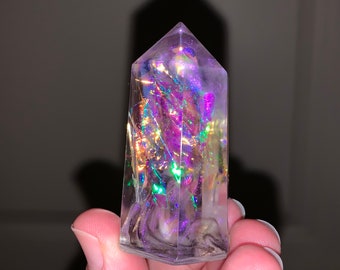 Iridescent Crystal - Etsy