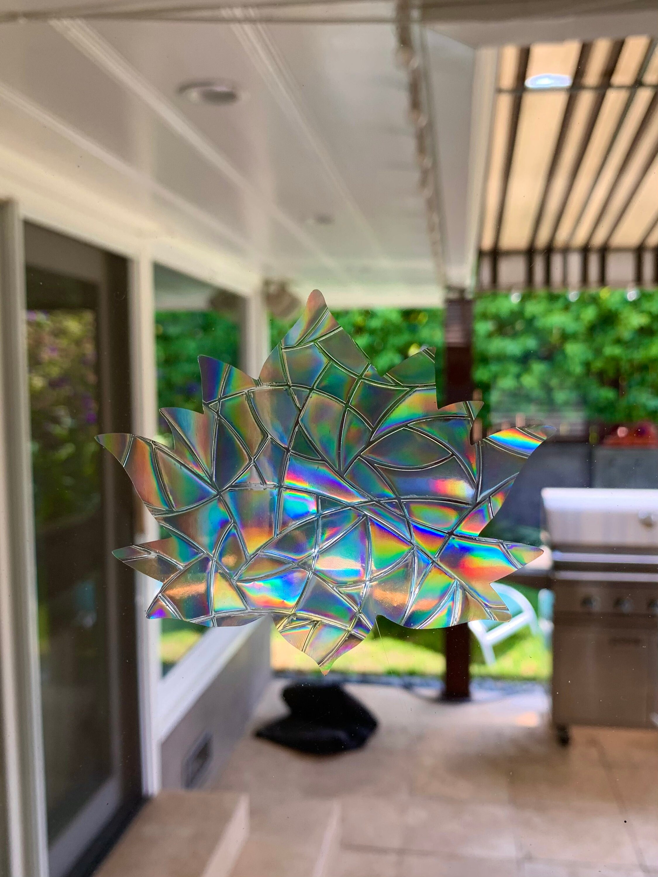 Lotus Rainbow Window Prism Sticker Suncatcher | Etsy