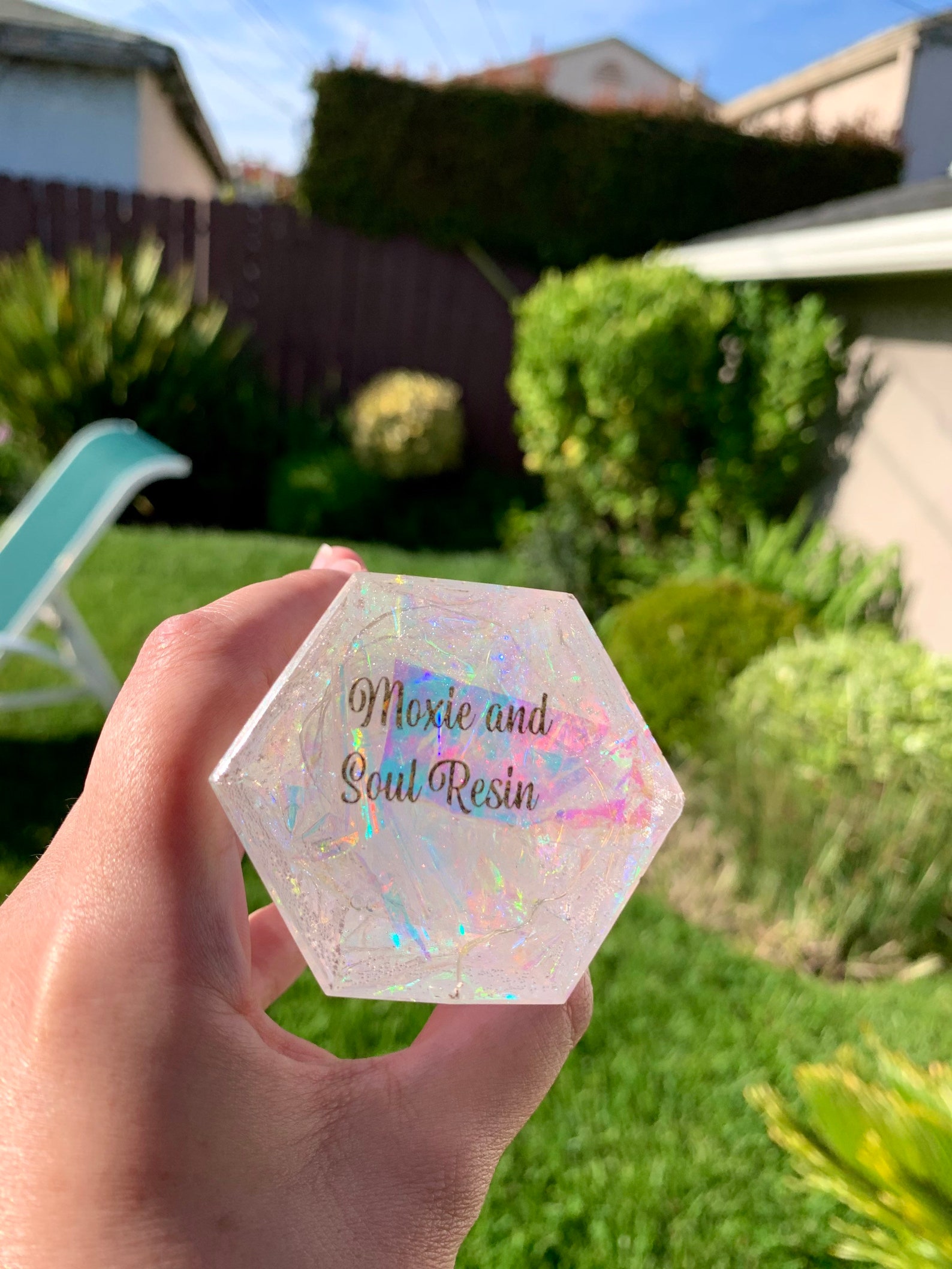 Opal Resin Crystal Tower 2 Sizes - Etsy