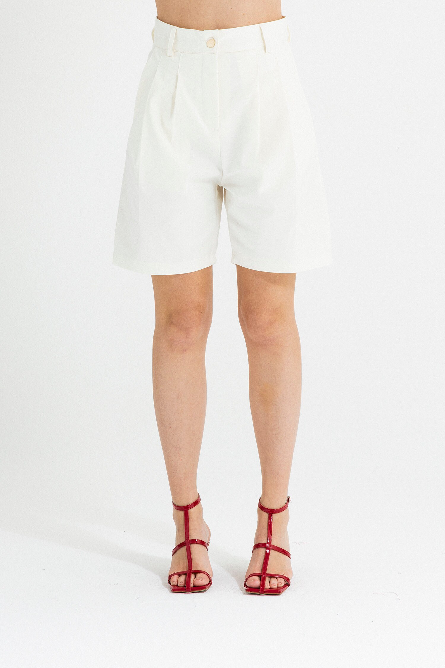 Women Cotton Shorts | Minimal Women's Shorts | Elegant | Classic | High ...