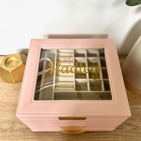 White Jewelry Box - Etsy