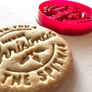 Personalized Cookie Cutter for Christmas, Stamp With Family Name ...