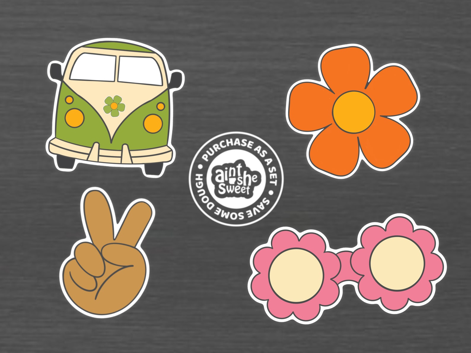 Groovy Camper Van Cookie Cutter, Hippie Retro Style cookie Cutter ...
