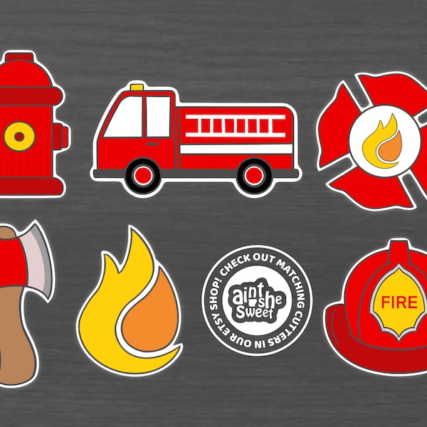 Fireman Cookies - Etsy