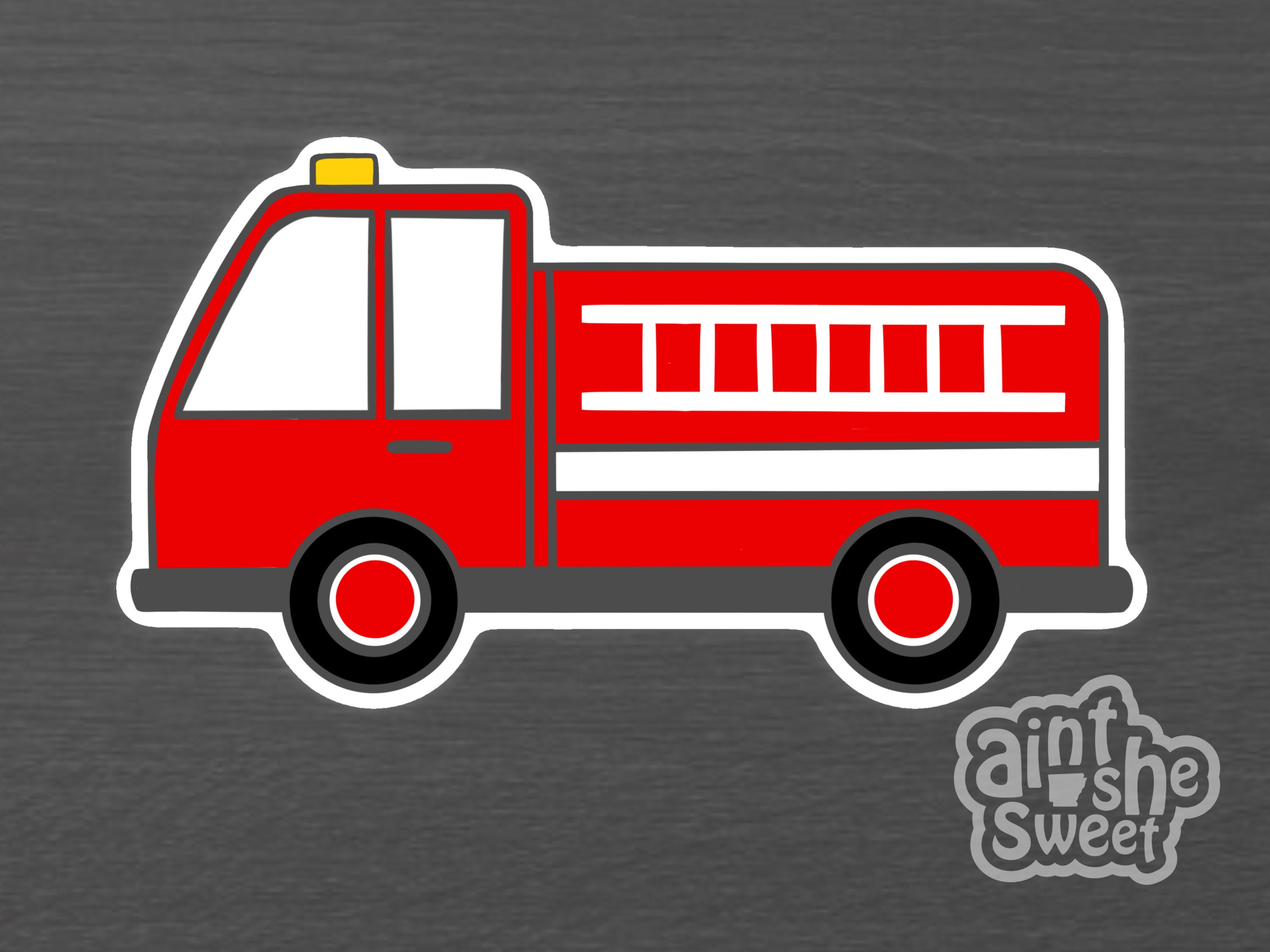 Firefighter Cookie Cutter SET Firetruck Fireman's Hat - Etsy