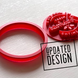 Personalized Cookie Cutter for Christmas, Stamp With Family Name ...