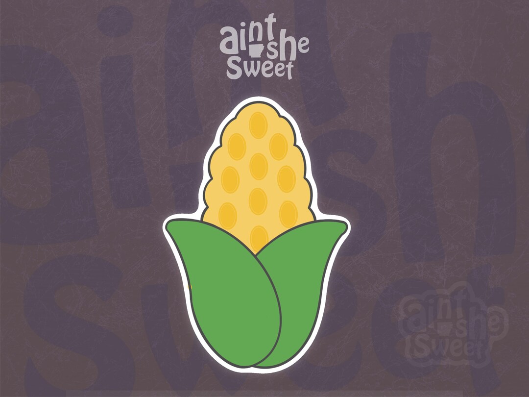Corn Cookie Cutter | Farm Party Cookie Cutter | Corn on the Cob Cutter ...