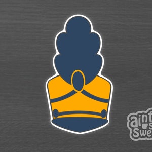 Marching Band Cookie Cutter, Shako Marching Band Hat (cookie, Fondant ...