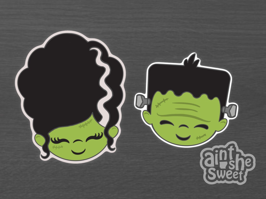 Frankenstein Cookie Cutter With Bridge SET, Halloween Monster Theme ...