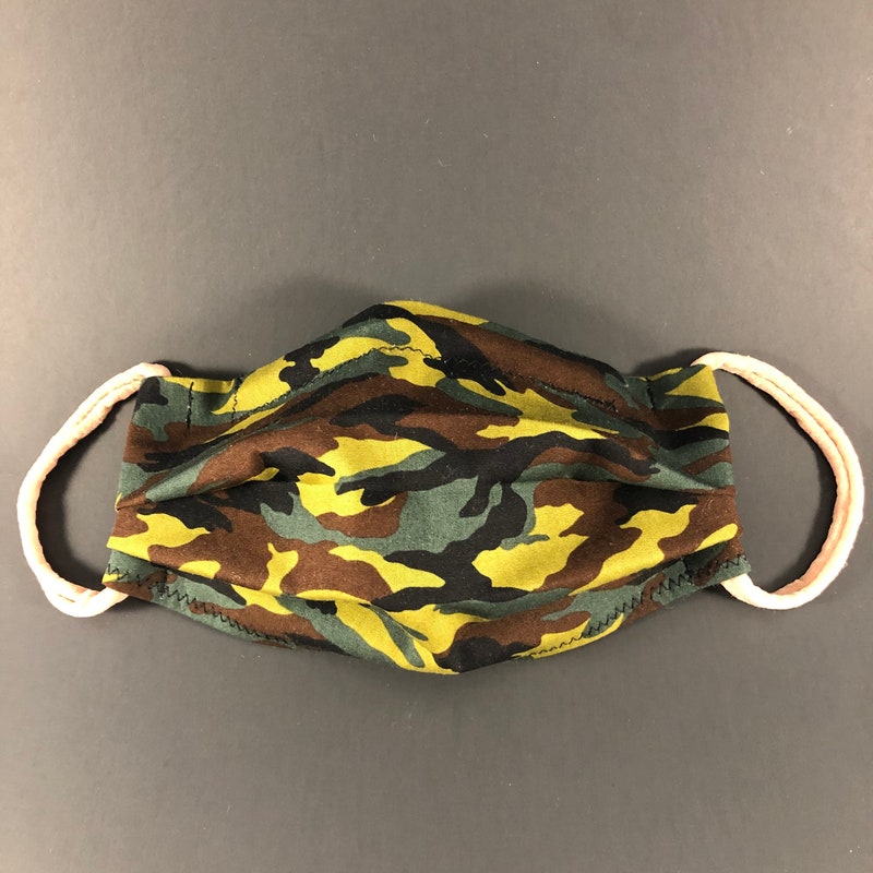 Camo Face Mask - Etsy