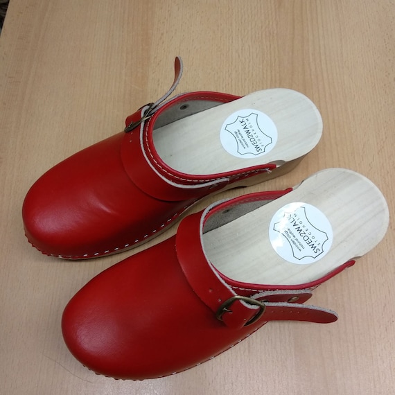 Swedish Clogs BONDA Sandals Moccasins Wooden Women Clogs | Etsy