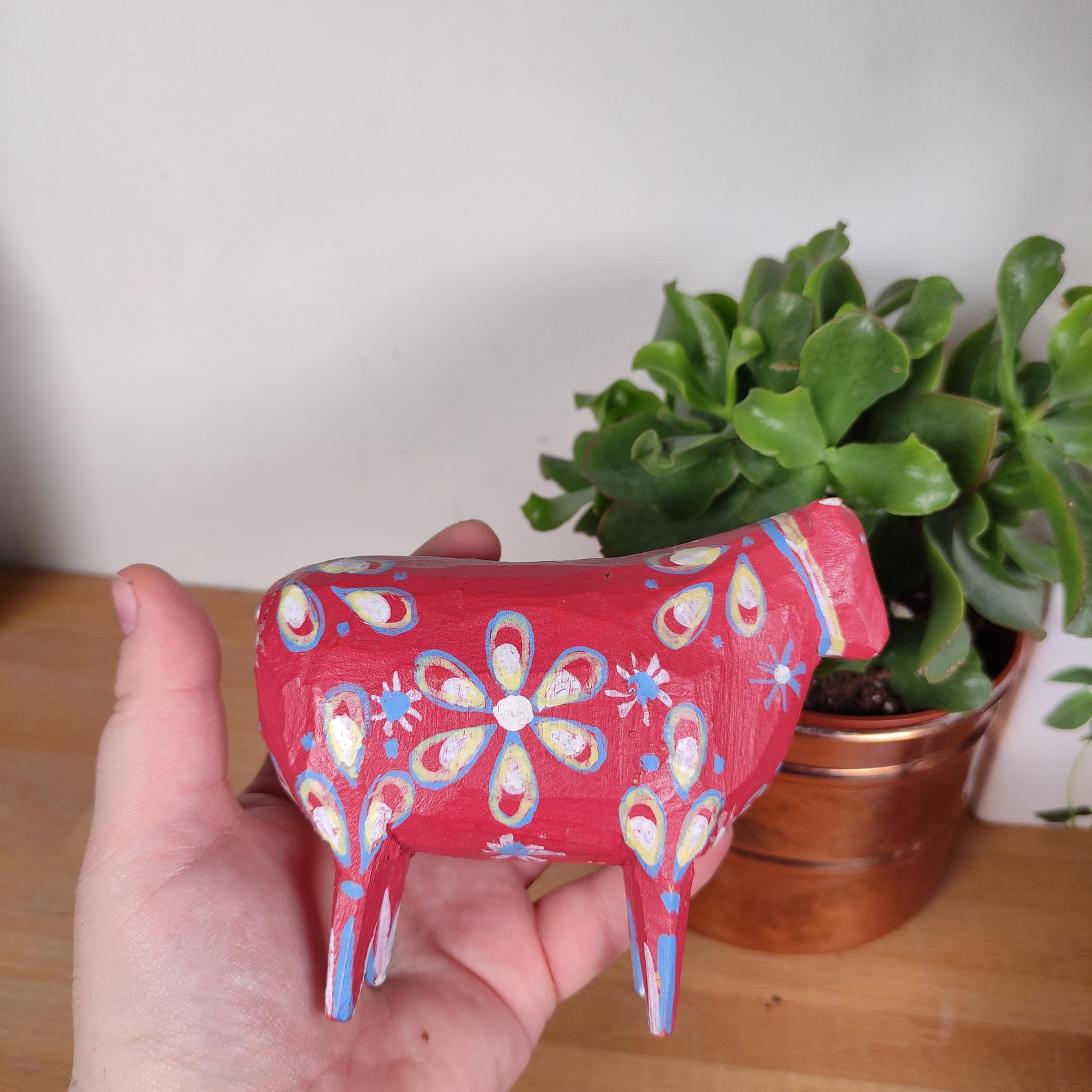 SUPER RARE Vintage black Dala SHEEP Dalarna antique | Etsy