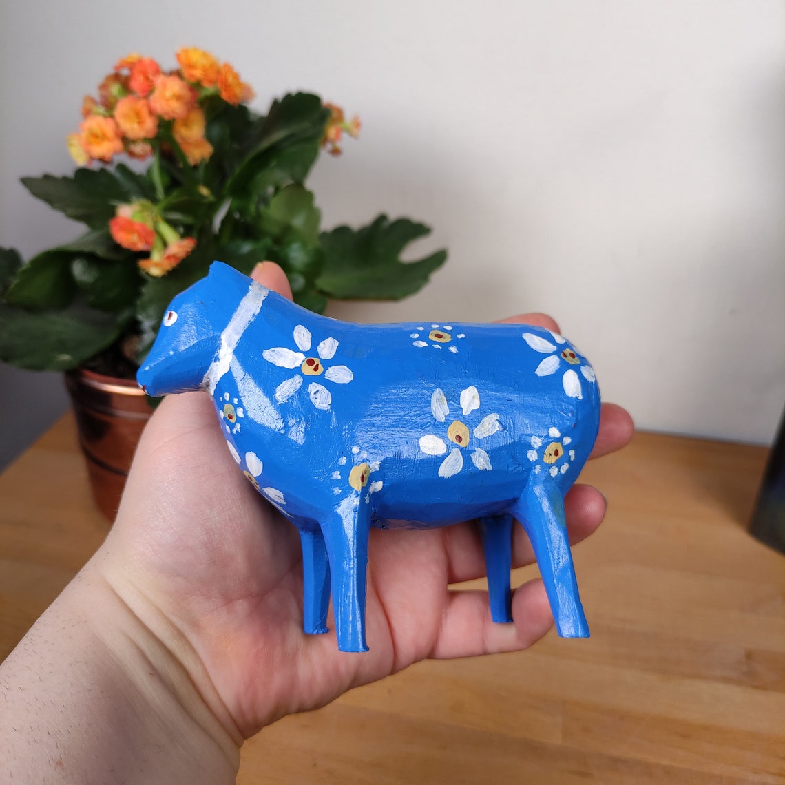 SUPER RARE Vintage Black Dala SHEEP Dalarna Antique - Etsy