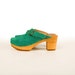 Swedish Clogs - LOTTA Yellow - Sandals Moccasins Wooden Women Clogs ...