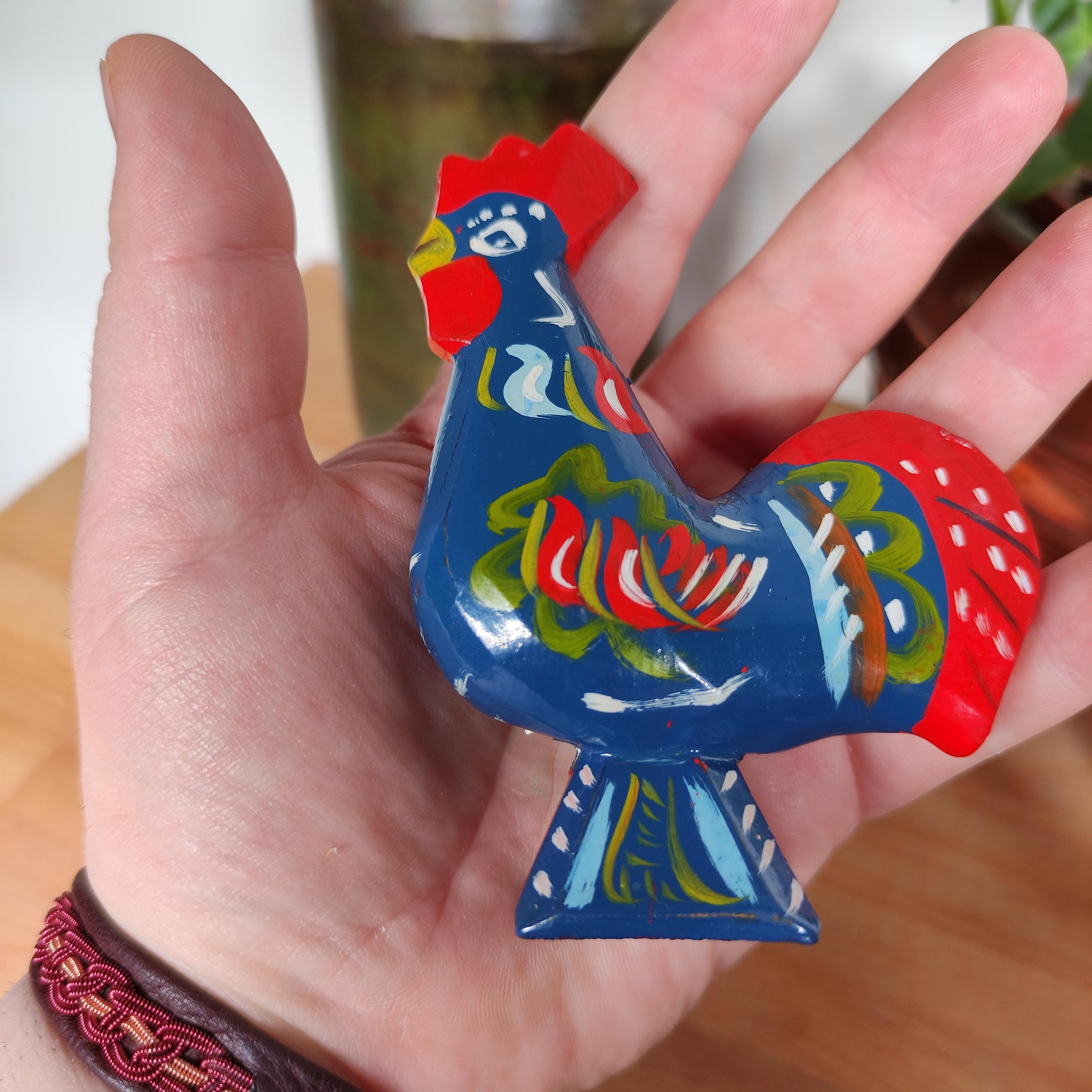 Vintage RARE Yellow Dala ROOSTER Dalarna Antique Swedish | Etsy