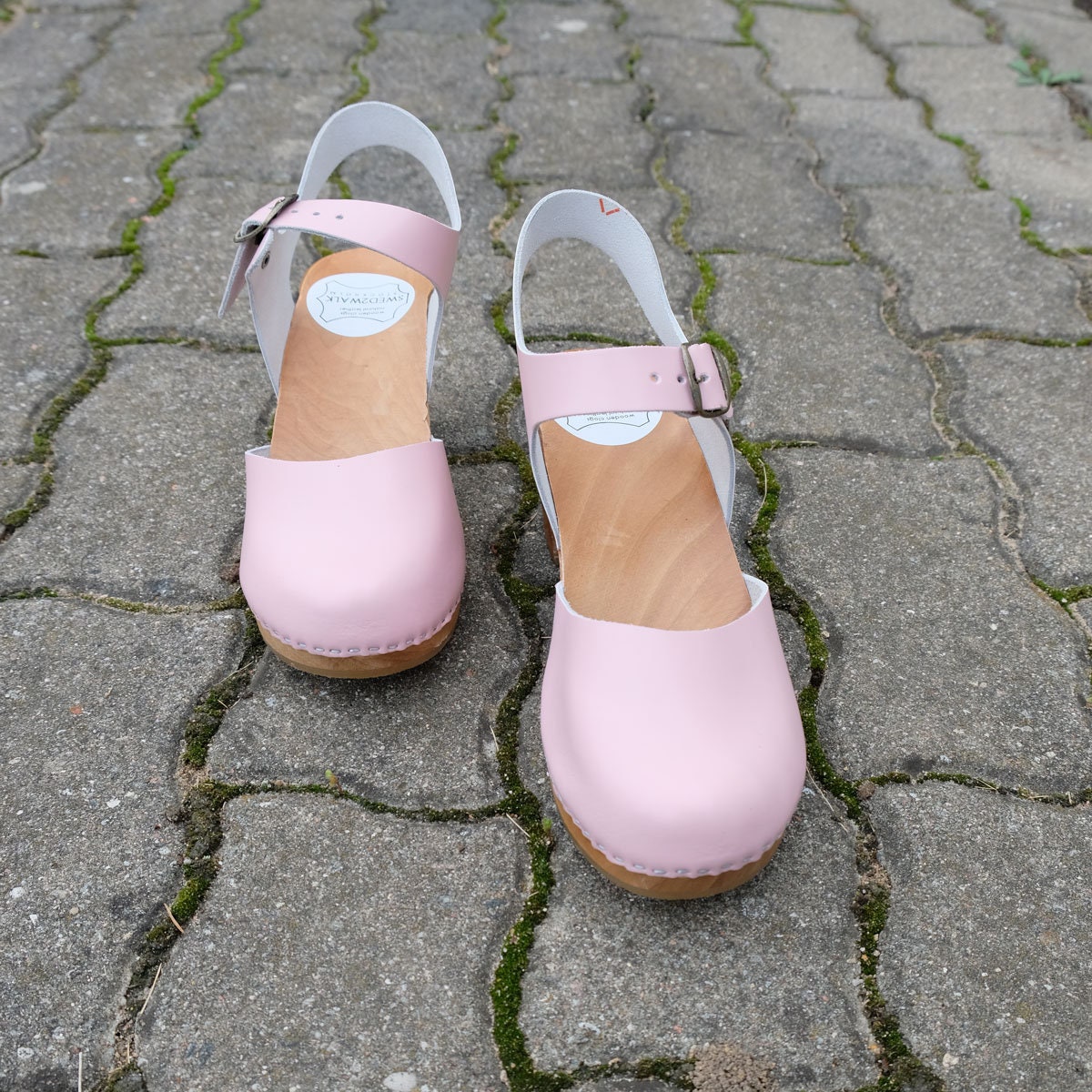 Swedish Clogs - ESTELLE PINK - Sandals Moccasins Wooden Women Clogs ...