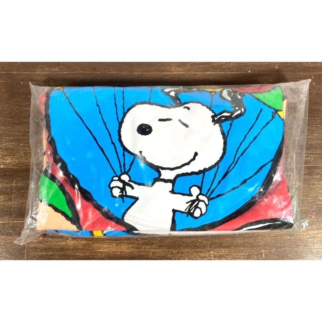 Vintage SNOOPY PEANUTS Celebration Vhs Promo INFLATABLE Kids Chair 2001 ...