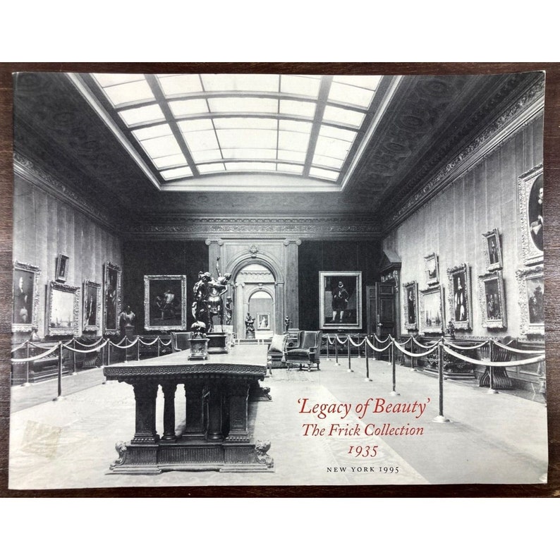 The FRICK COLLECTION Museum 1935 Retrospective Exhibition Catalog From ...