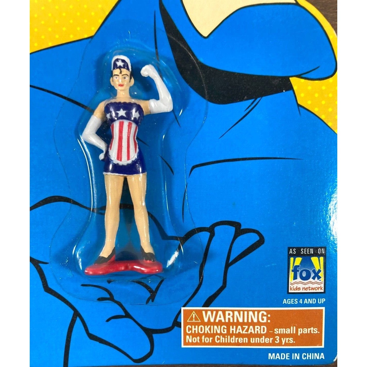 The TICK 1994 American Maid Collectible Mini Action Figure NEW on CARD ...