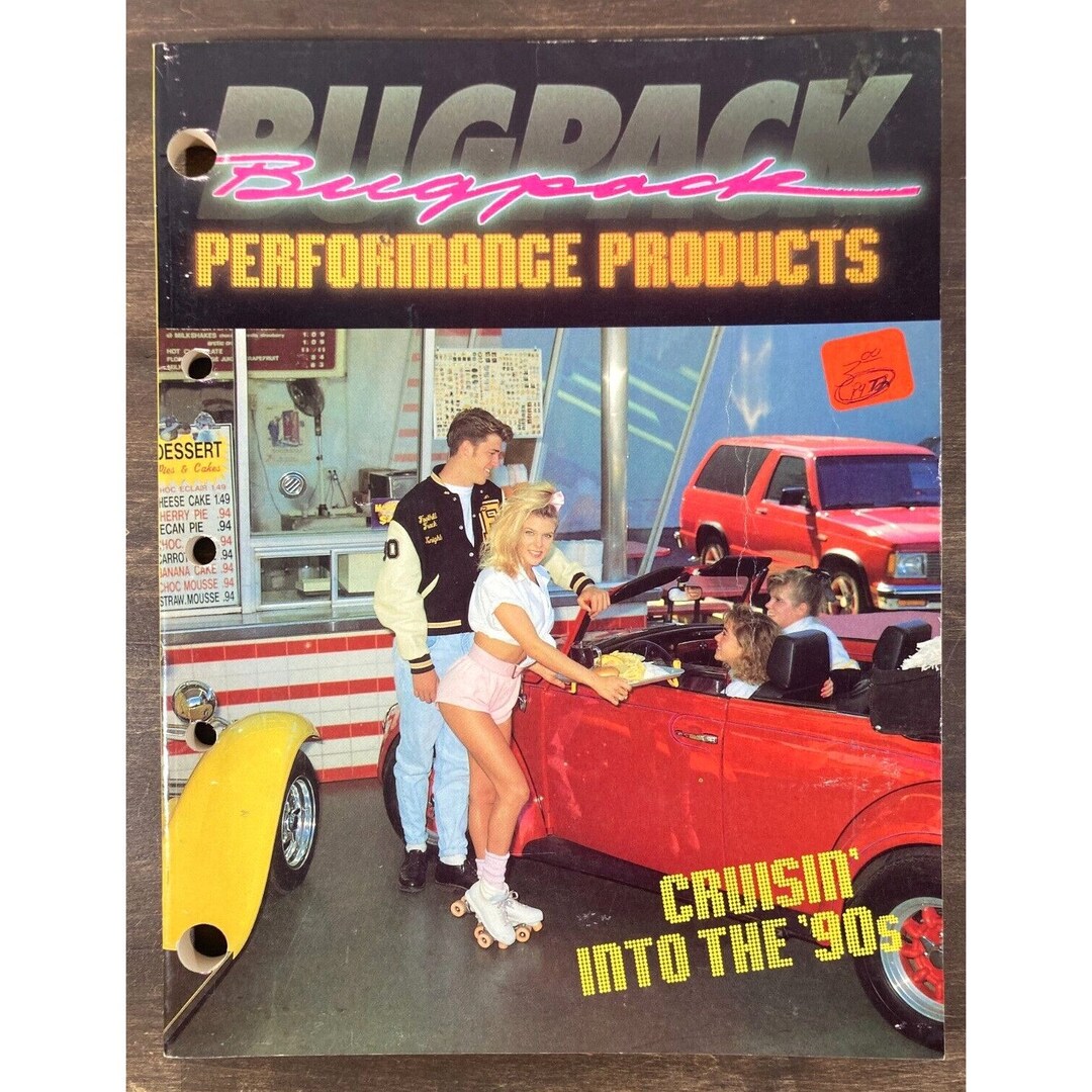Vintage BUGPACK Performance Products 1990 CATALOG #9590 VW Bug Beetle ...